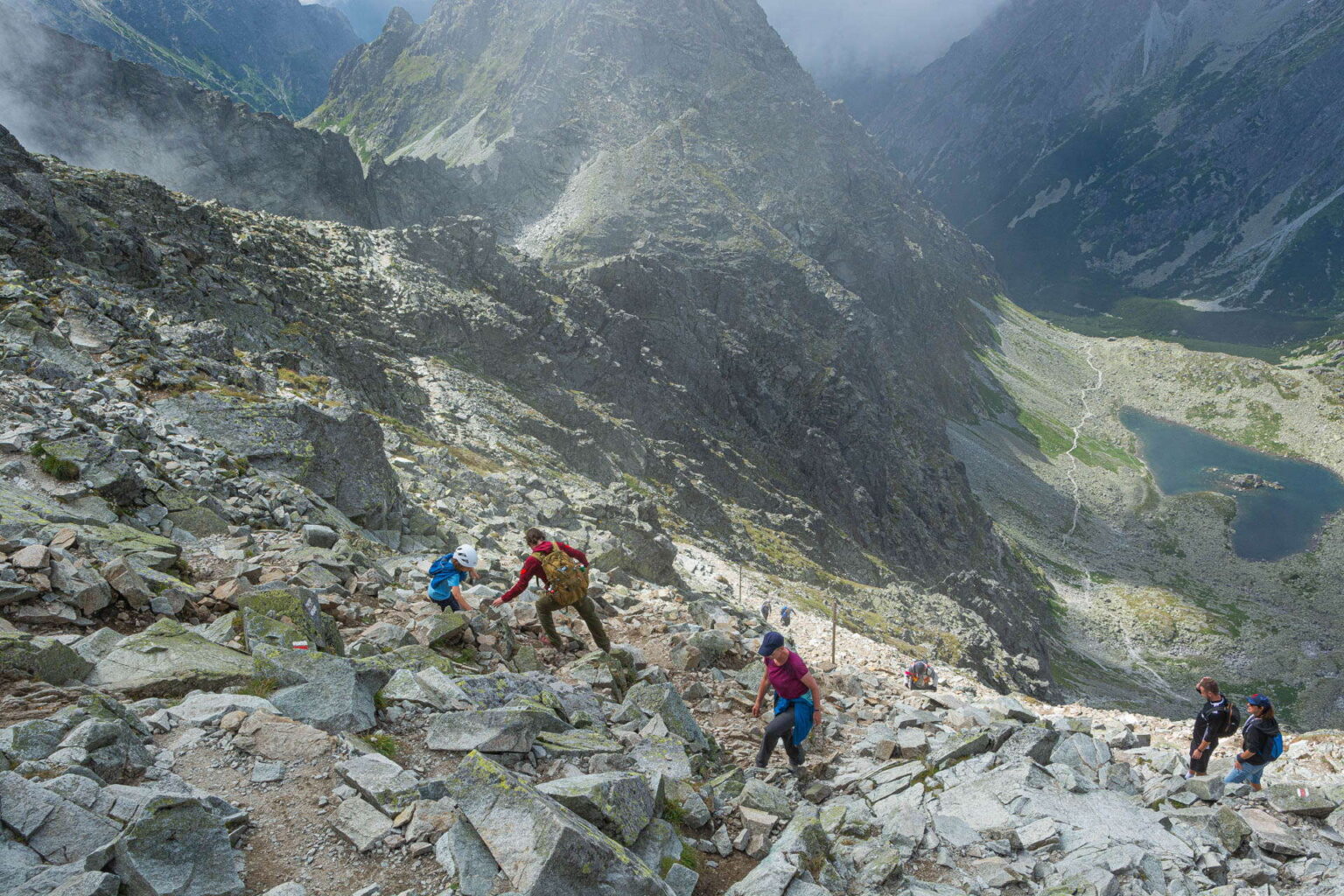 Omhoog naar de top van de Rysy, hoogste berg van Polen – Fotografie